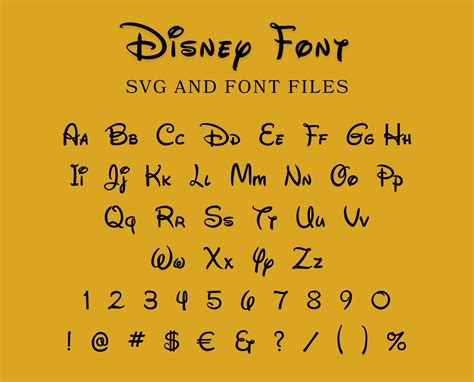 Mouse Alphabet Svg Otf Mouse Font Svg Letters Svg Customize T Svg