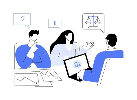 Obter a Ilustração Vetorial Do Conceito Abstrato De Ajuda Jurídica