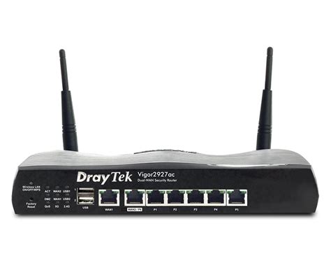 Draytek Vigor Ac Gb Ethernet Dual WAN Firewall VPN Router G LTE With Dual SIMs For Second