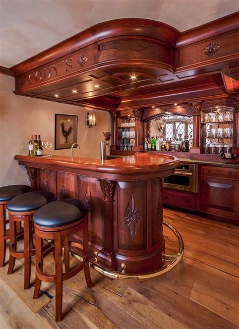 Elegant Home Bar | Дизайн домашнего бара, Домашний бар, Деревенские ...