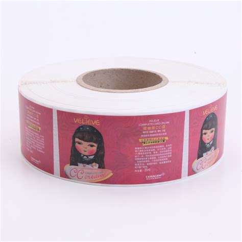 Stickers Waterproof Print Label Supplier Water Resistant Vinyl China Adhesive Sticker Paper
