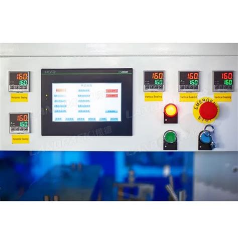 Landpack Ldf 400 Condom Alcohol Pad Four 4 Side Seal Sealing Packaging Packing Machine 4 Side