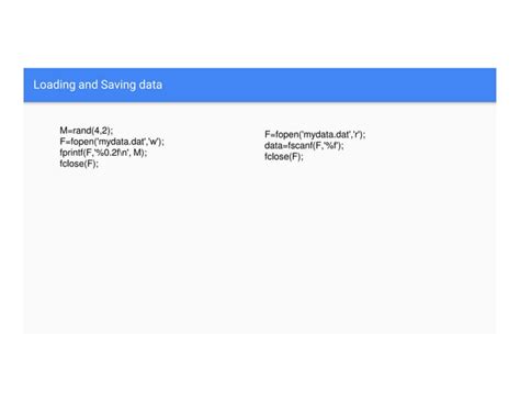 Basic Matlab Programming Ppt