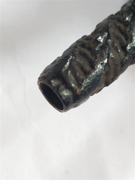 700 ตะกรุดเนื้อทองแดง ลงรักถักเชือก วัดไผ่ล้อม จ ระยอง ปี2513 ตอกโค๊ตนะ หลวงปูทิมปลุกเสก ขนาด