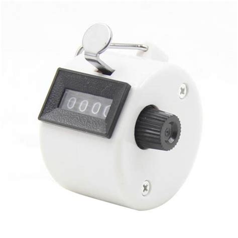 Clicker 4 Digit Number Counters Plastic Shell Hand Grandado