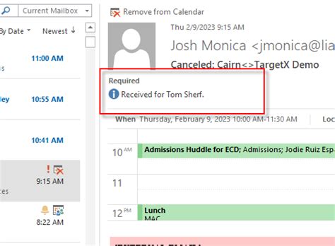 Solved How To Remove Calendar Delegate Notifications When User Is Not Visibly Configured As A