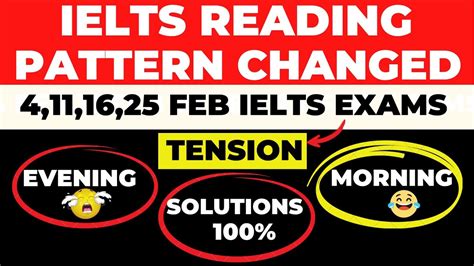 Idp Changed Reading Pattern Tension For February Ielts Exam