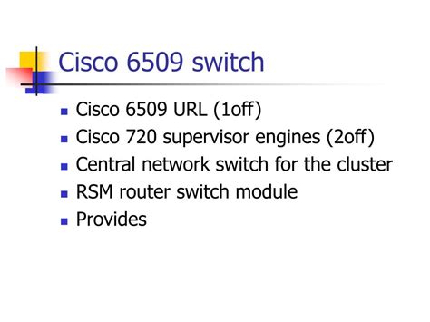 Ppt The University Of Sunderland Cluster Computer Powerpoint