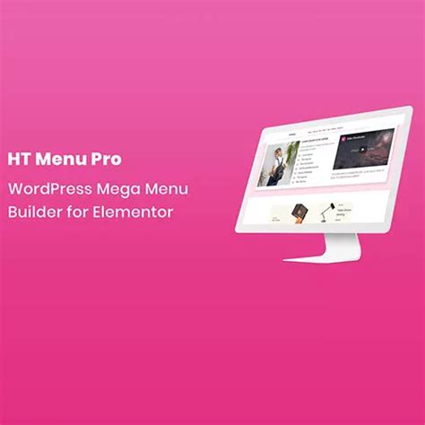 ht menu pro wordpress mega menu builder