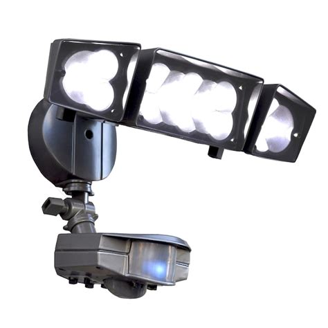 Utilitech 360 Degree 3 Head Led Motion Activated Flood Light In The