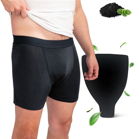 Fart Filtering Boxer Briefs Stops Smelly Flatulence Activated Char