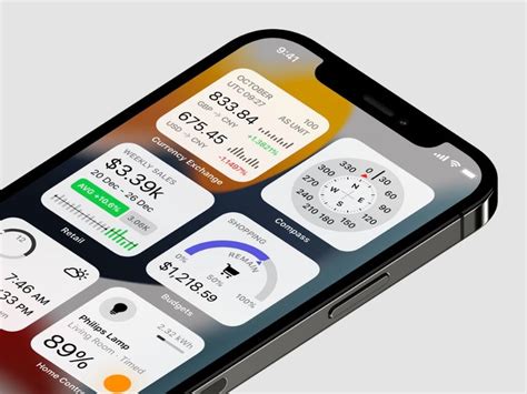 Tool Widgets Blurred Light App Interface Design Blurred Lights Widget Design