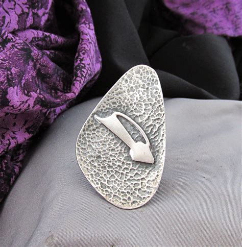 Sterling Pendant Brooch Levi Pitcher Israel Real Vintage Babe