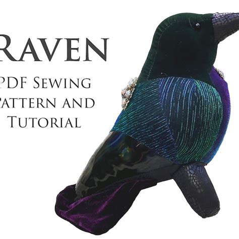 Raven Sewing Pattern Etsy