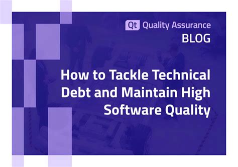 Qt Quality Assurance On Linkedin Technicaldebt Softwareerosion