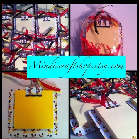 Mickey Mouse Post It Holder With Magnets On Back Post It Holder