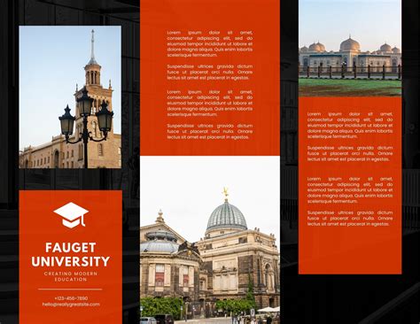 University Leaflet Design
