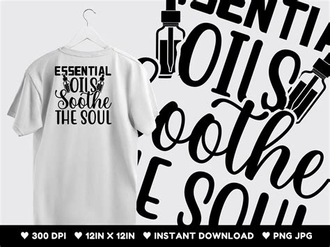 Essential Oils Soothe The Soul Graphic By DesignScape Arts Creative