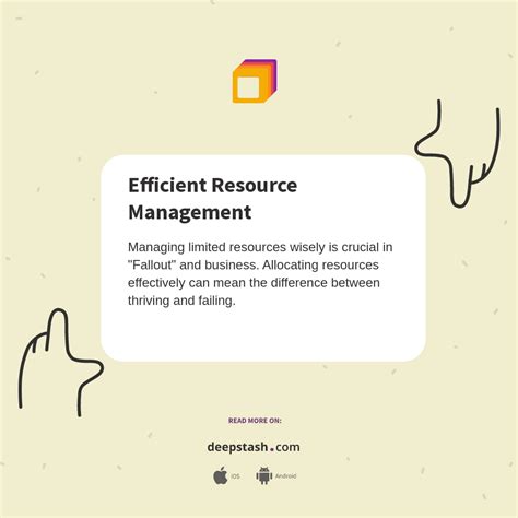 Efficient Resource Management Deepstash