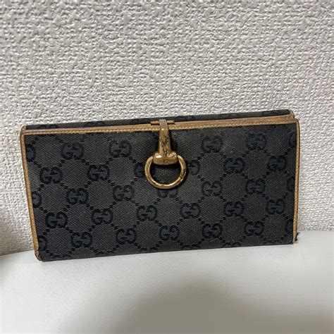 Gucci 長財布 黒 メルカリ
