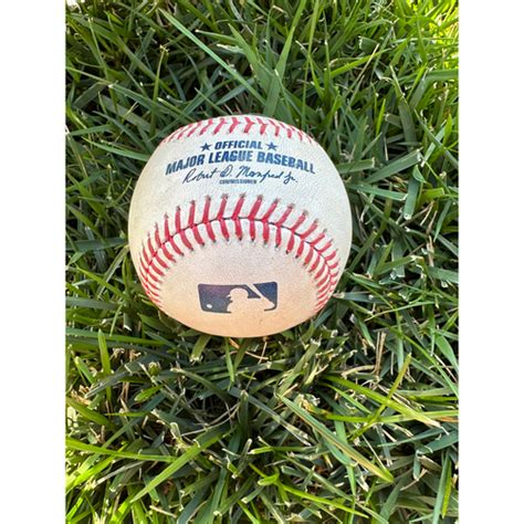 Cardinals Authentics Game Used Baseball 717 Paul Goldschmidt Single