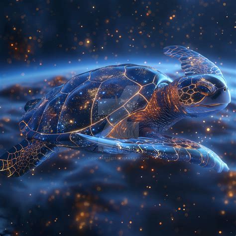 Sci Fi Spaceship Turtle Like In Outer Space By Coolarts223 On Deviantart