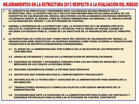 Marco Integrado De Control Interno Coso 2013 17nov2013 Actualizado