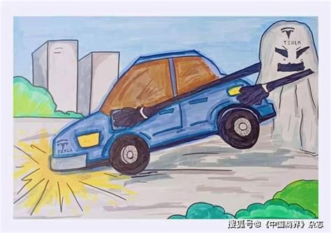 新闻漫画：特斯拉频现“幽灵刹车”搜狐汽车搜狐网