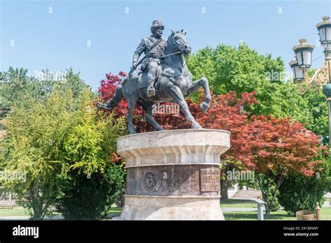 Skopje North Macedonia June 5 2022 Monument Of Pitu Guli