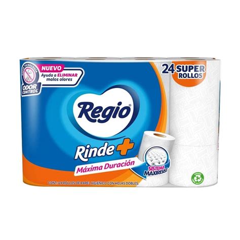 Papel Higiénico Regio Rinde 24 Maxi Rollos Walmart