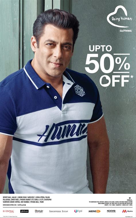 Being Human Clothing Upto Off Ad Advert Gallery