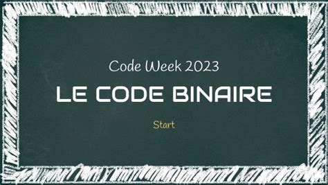 Code Binaire