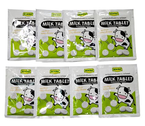 Roscela Milk Candy Sweetened Flavour 15 G X 8 Packs Grocery And Gourmet Food