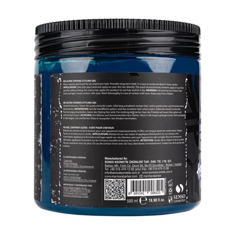 Marmara Barber Hair Gel No 34 500ml Barberco
