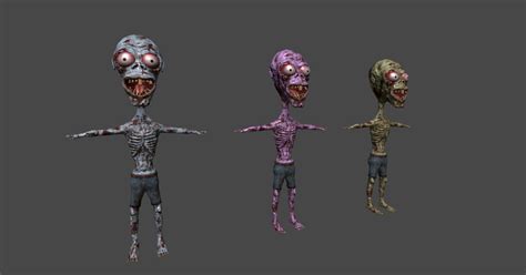 Zombie Fantasy Animated Characters Unity Asset Store