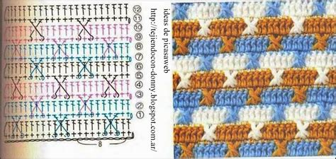 PATRONES CROCHET GANCHILLO GRAFICOS GRAFICOS