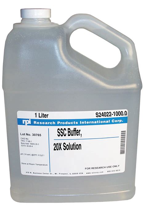 Ssc Buffer 20x Solution Medline