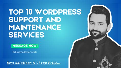 Top 10 Wordpress Support And Maintenance Services To Keep Your Site Secure