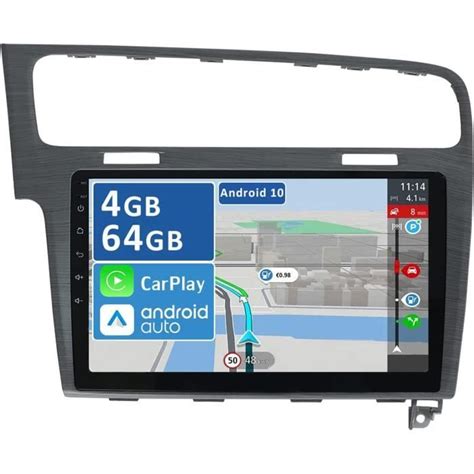 YUNTX Android Autoradio Pour VW Golf G G Built In CarPlay Android Auto