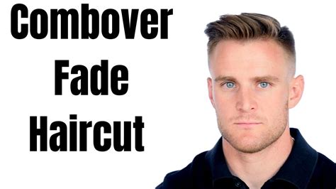 Combover Haircut With Fade Tutorial TheSalonGuy YouTube