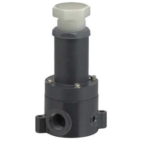 Plast O Matic Pressure Relief Valve 3 In 5 To 100 Psi RVTX300V PV Zoro