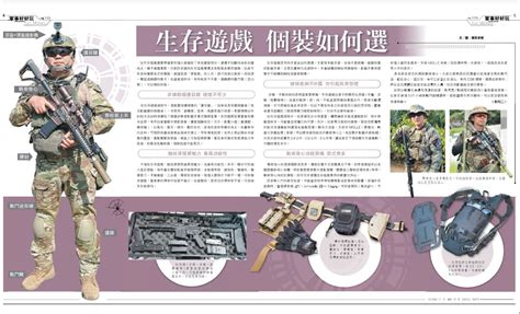 【青年日報】 副刊 軍事豐 Vol 113期 軍事好好玩系列 生存遊戲 個裝如何選 軍武安妮 Military Anny