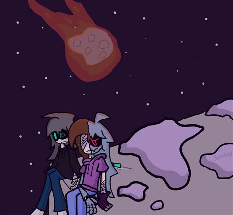 Just My Two Murder Drones Ocs Sitting On A Roof Nothing Bad Is Going