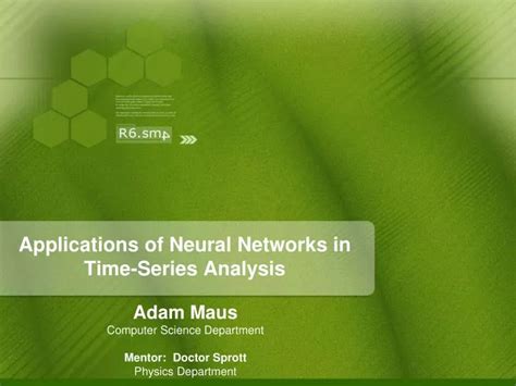 PPT Applications Of Neural Networks In Time Series Analysis PowerPoint Presentation ID