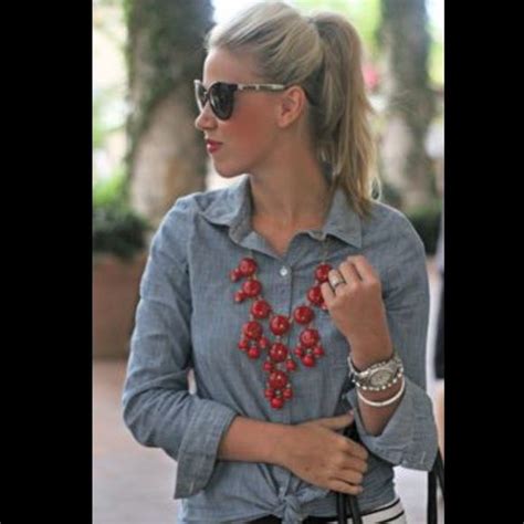 Bubble Red Necklace By Ily Style Fashion My Style