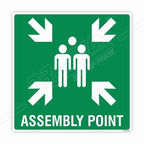 Assembly Point Signs Board In Ahmedabad By Protector Firesafety India Private Limited Id