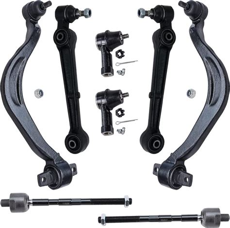 1999 Chrysler Sebring 8pc Front Lower Rearward Control Arms Inner Outer