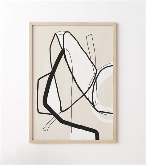 Ambiguity Elements Of Art Poster Art Beige Background