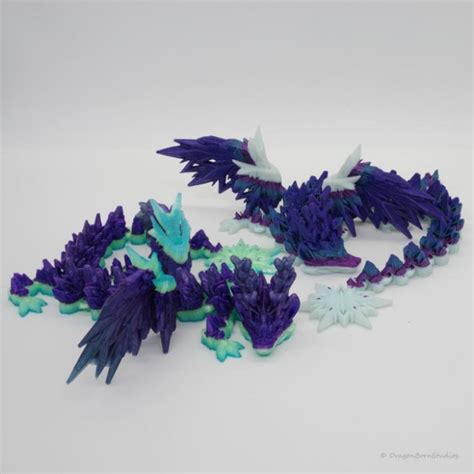 3d Print Of Winter Dragon By Amedeus144