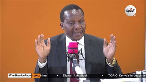 The Deputy Presidents Shareholding Remarks Were Not In Line With Many Kenyans Mp John Chikati